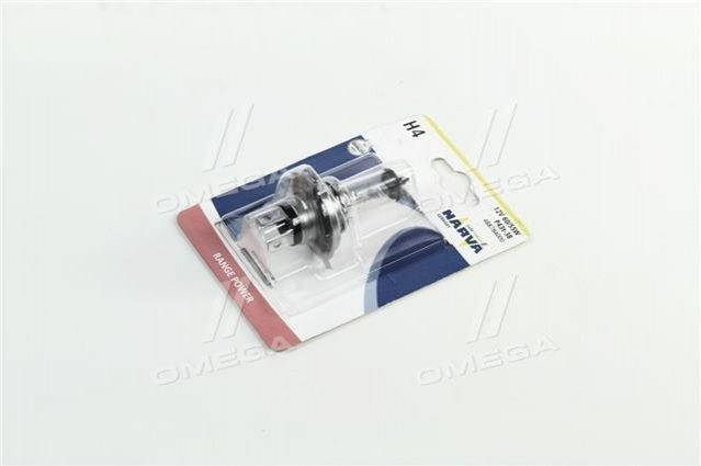Купить Лампа розжарювання H4 12V 60/55 W P43t RANGE POWER +30 blister ...