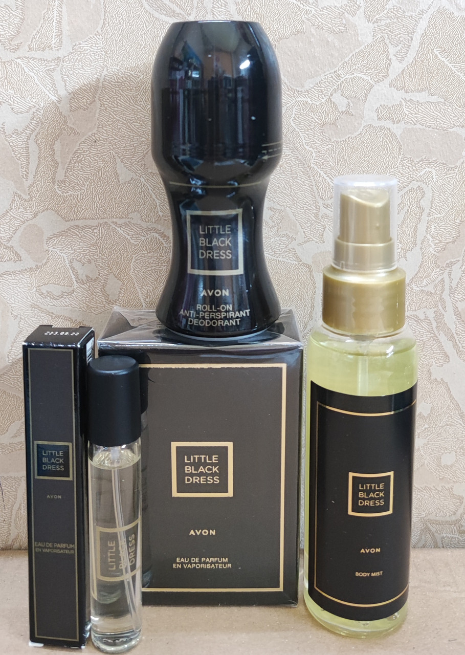 Жіночий парфумний набір Avon Little Black Dress (черное платье эйвон ...
