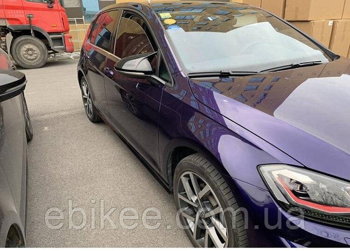 Купить Накладки на зеркала Volkswagen Golf 7 7,5 (2012-2020) GTI Style ...