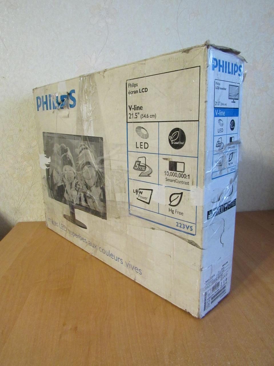 22" LCD LED монітор Philips 223V5LSB/62 (Full HD, VGA) (ID#1780780019), цена: 2550 ₴, купить на ...