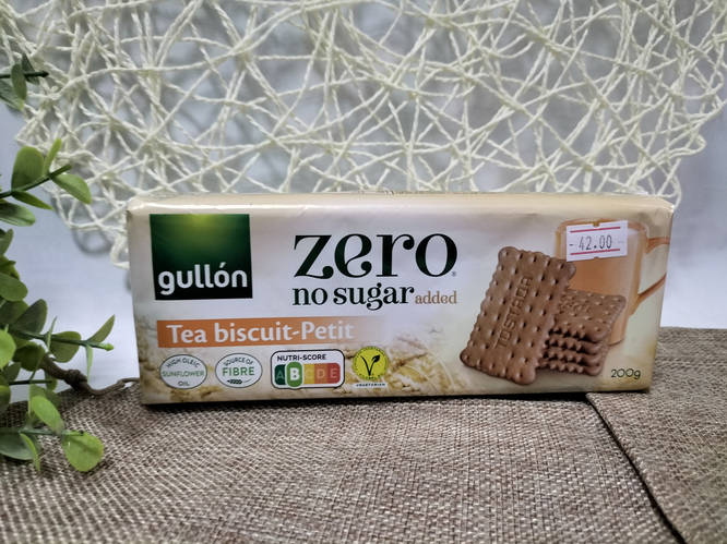 Пічово GULLON ZERO Tea biscuit-Petit 200 г, ціна 42 грн — Prom.ua (ID ...
