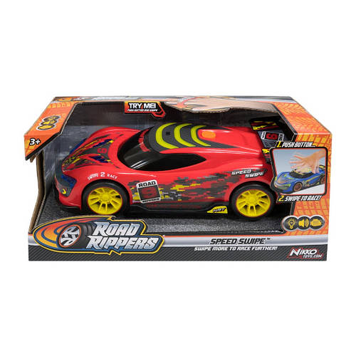 Купить Машина Road Rippers Speed Swipe Digital красная моторизованная ...