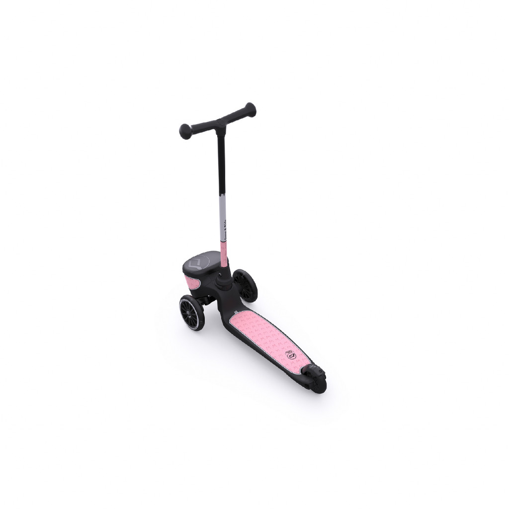 Самокат Scoot&Ride Highwaykick-2 со Светящимися Колесами Розовый (SR ...