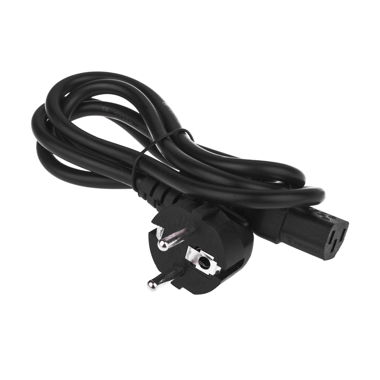 Кабель питания 220V LP CEE 7/4 C13 - 1.2 м 3x0.5 мм2, цена 27 грн ...