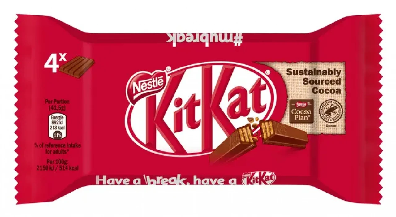Батончик Kit Kat Cocoa Chocolate 4шт (по 02/2023) (ID#1780935419), цена ...
