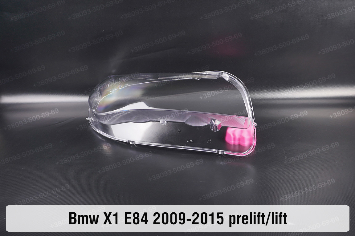Стекло фары BMW X1 E84 (2009-2015) I поколение дорестайлинг рестайлинг ...