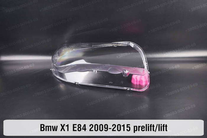 Стекло фары BMW X1 E84 (2009-2015) I поколение дорестайлинг рестайлинг ...