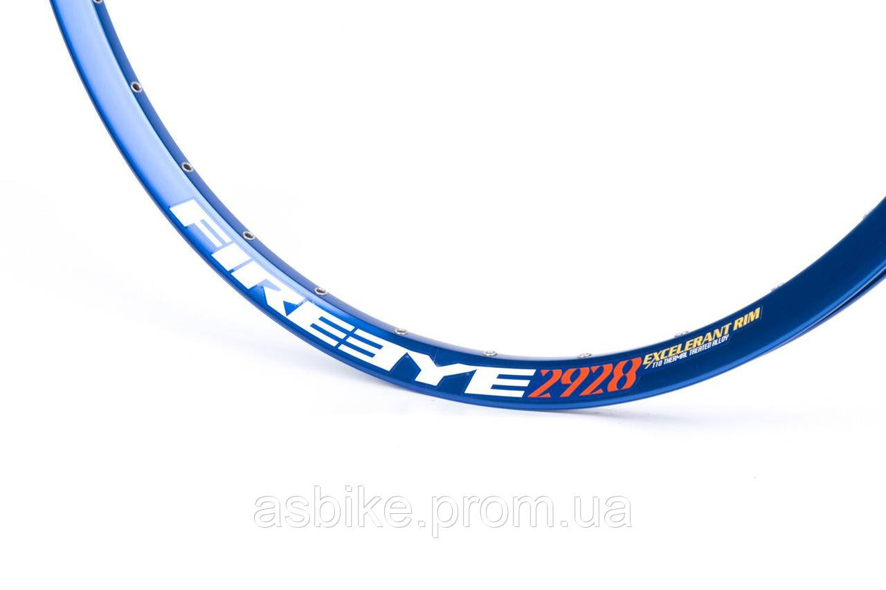 Обід FireEye Excelerant 2928 29" 32 отвори під диск синій (ID ...