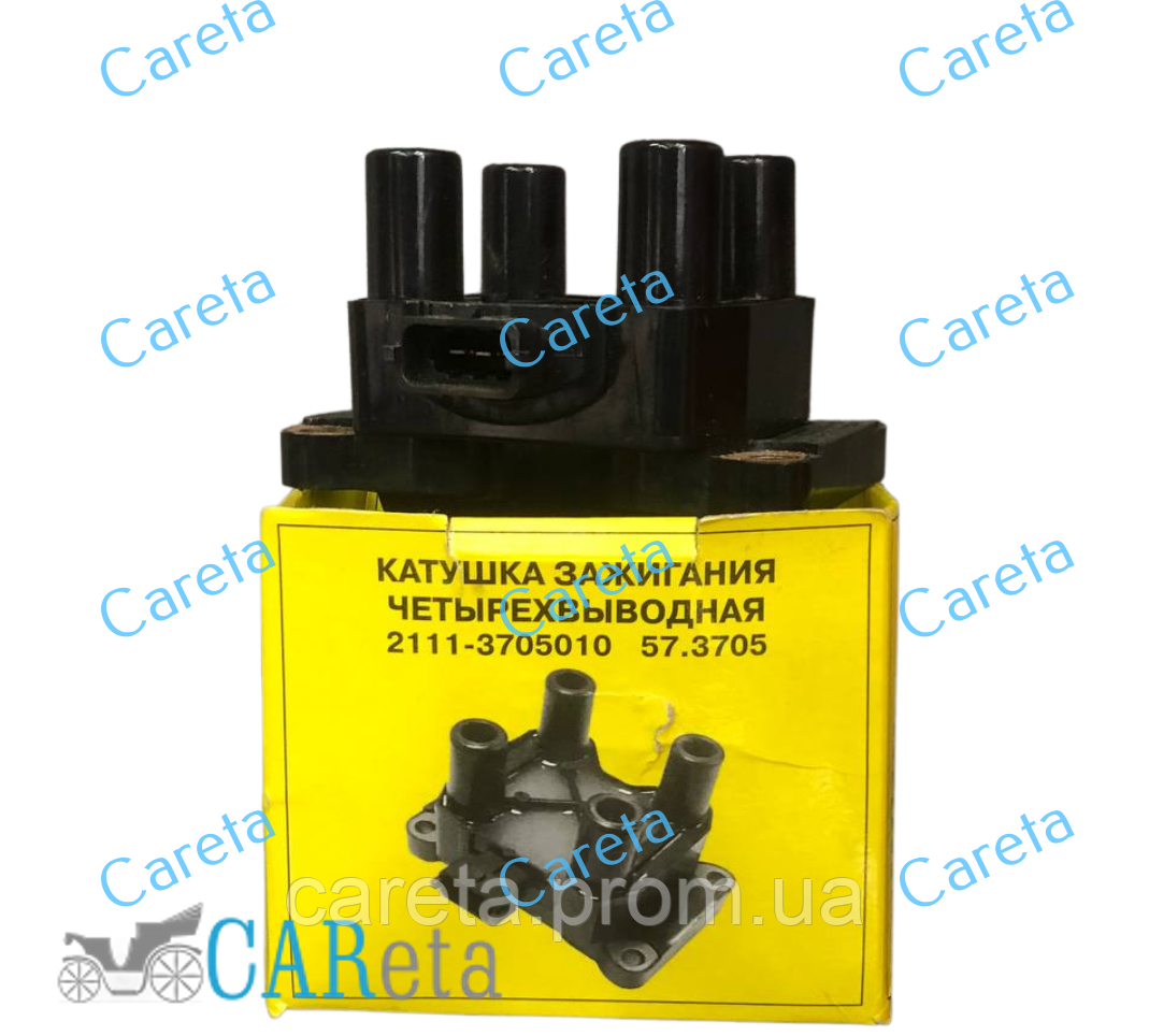 Катушка зажигания (модуль) ВАЗ 2108-15,Калина (3 конт.) 2111-3705010 ...