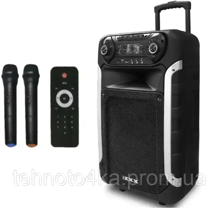 Колонка аккумуляторная с микрофоном ZPX 9393 с доставкой по всей ...