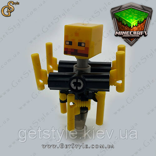 Конструктор фигурка Ифрит Майнкрафт Blaze Minecraft 5.5 см (ID ...