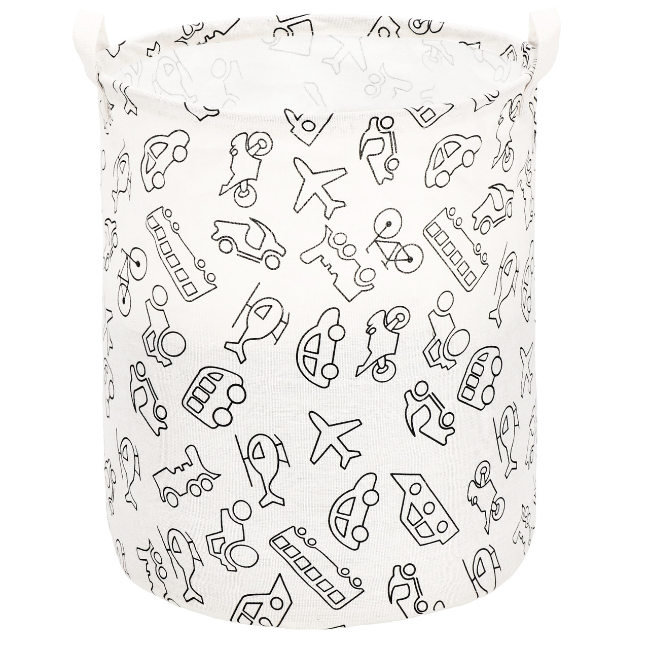 Корзина для Хранения Springos 55 Л Текстильная для Игрушек и Одежды ...