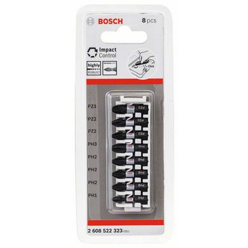Bosch Impact Control 1/4" (2608522323) Набор бит 8 шт. НОВЫЙ!!! (ID ...