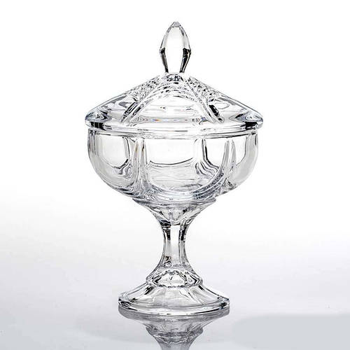 Цукерниця на ніжці Bohemia Orion 59002 1 99001 240 240 мм Id 1781307072 ціна 744 ₴ купити