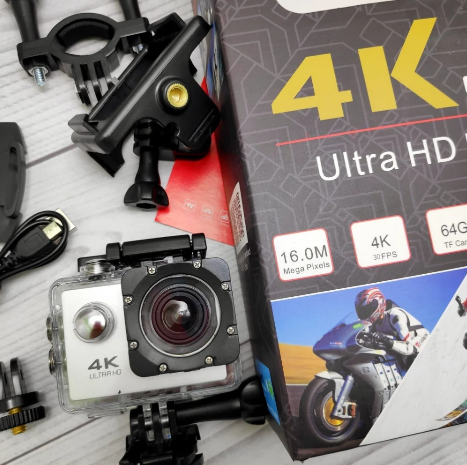 Екшн камера 4К Ultra HD Sports 4K WiFi Action Camera якість А (ID ...