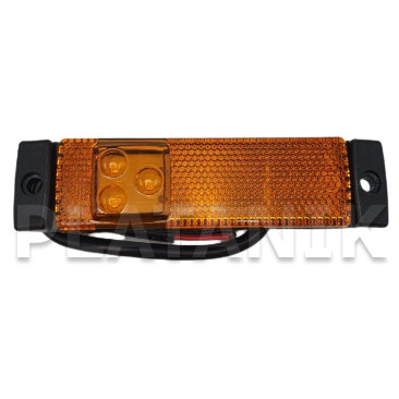 Габаритный Фонарь на Прицеп Без Кронштейна Желтый 24v LED — Купить ...
