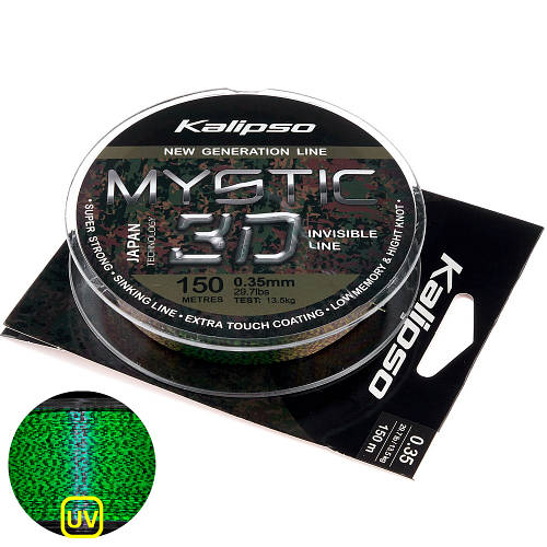 Волосінь Kalipso Mystic 3D 150m 0.35mm (163196) 40060345 (ID#1781995583 ...