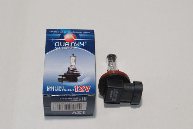 Лампа 12511 (H11) 12V 55W Диалуч (ID#1782010978), цена: 172 ₴, купить ...