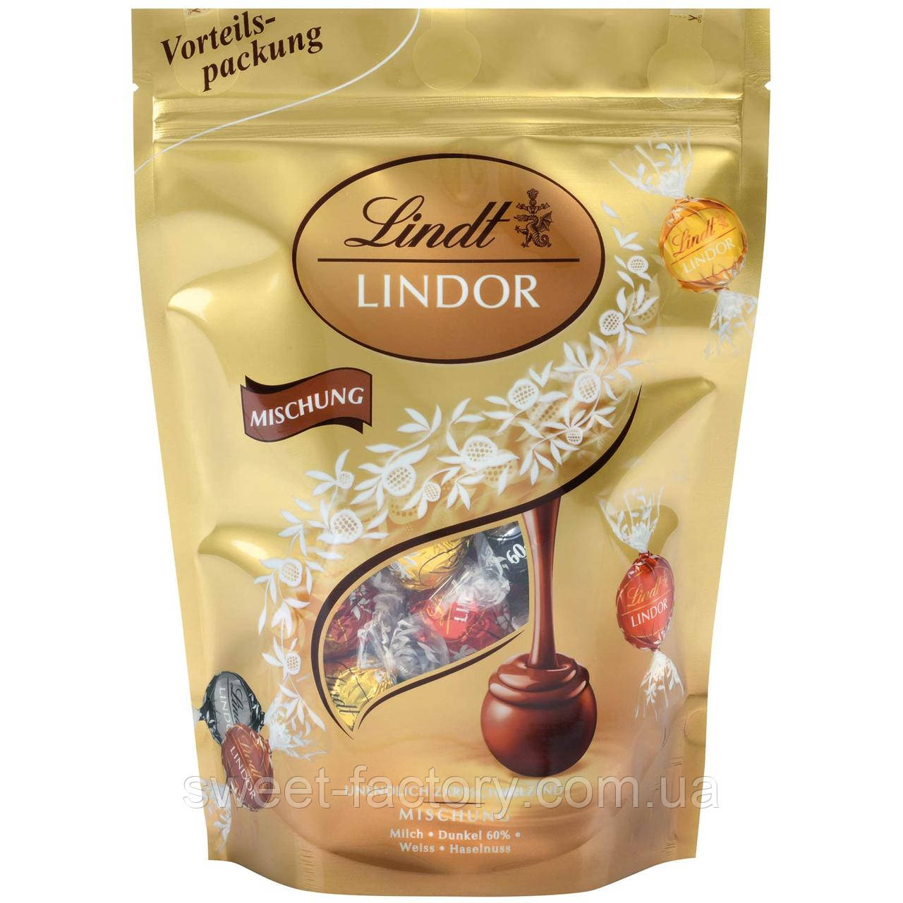 Конфеты Lindt Lindor Mischung Mix 399g (ID#1782036507), цена: 779 ...