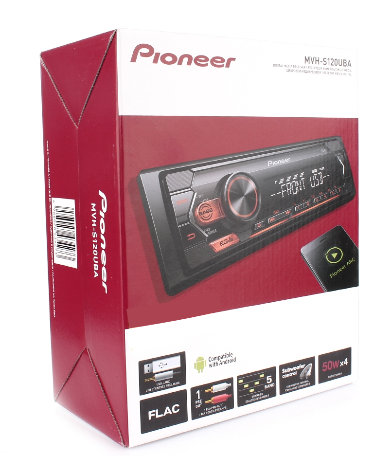 Купити Автомагнітола в машину на базі Android Pioneer MVH-S120 UBA ...