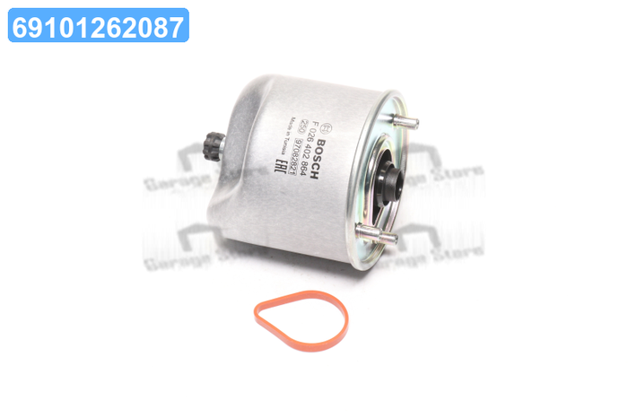 Фильтр топливный FORD 1.4-1.6 TDCI 08-, VOLVO 1.6 D2 10- (пр-во BOSCH ...