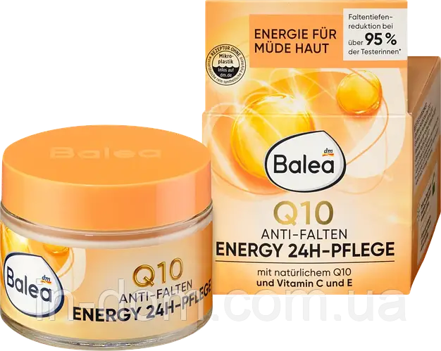 Balea Tagescreme Q10 Anti-Falten Energy 24h Pflege крем от морщин с Q10 ...