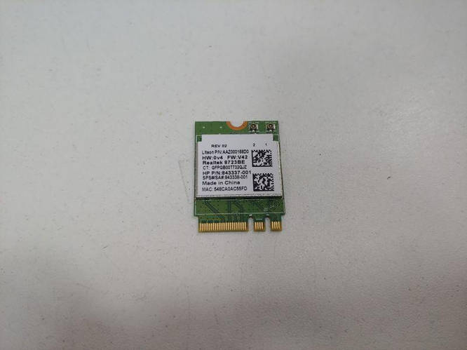 WIFI карта Realtek 8723BE HP 255 G4 843337-001 (ID#1782126210), цена ...