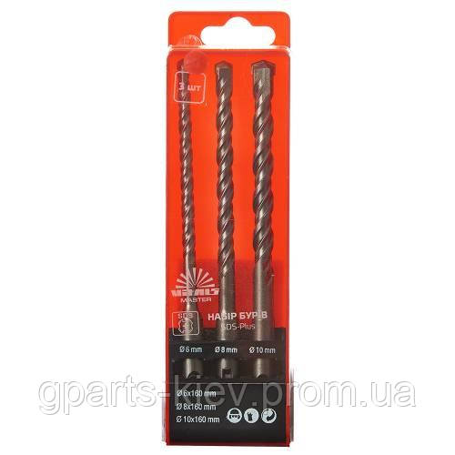 Купити Набір бурів Vitals Master SDS-Plus 3 шт, ціна 143 грн - Prom.ua ...