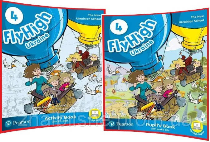 Fly High 4 Pupil"s Book + Activity Book (Підручник + робочий зошит) (ID ...