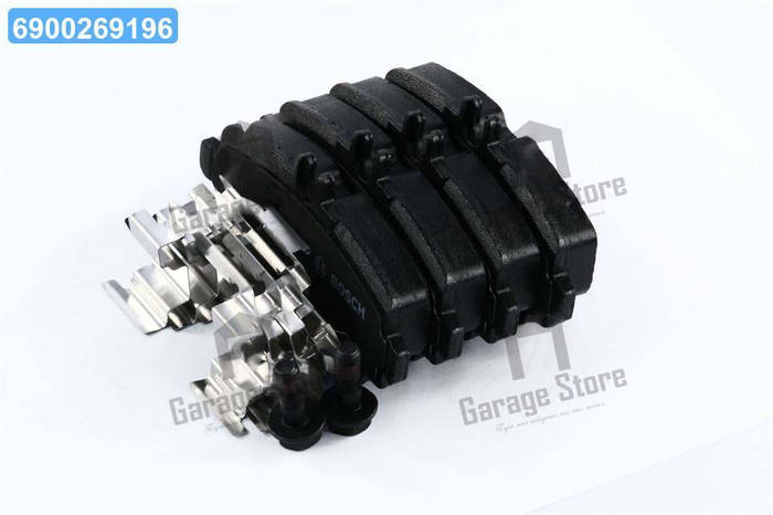 Колодка торм. диск. MARCEDES A-CLASS (W168) передн. (пр-во Bosch) 0 986 ...