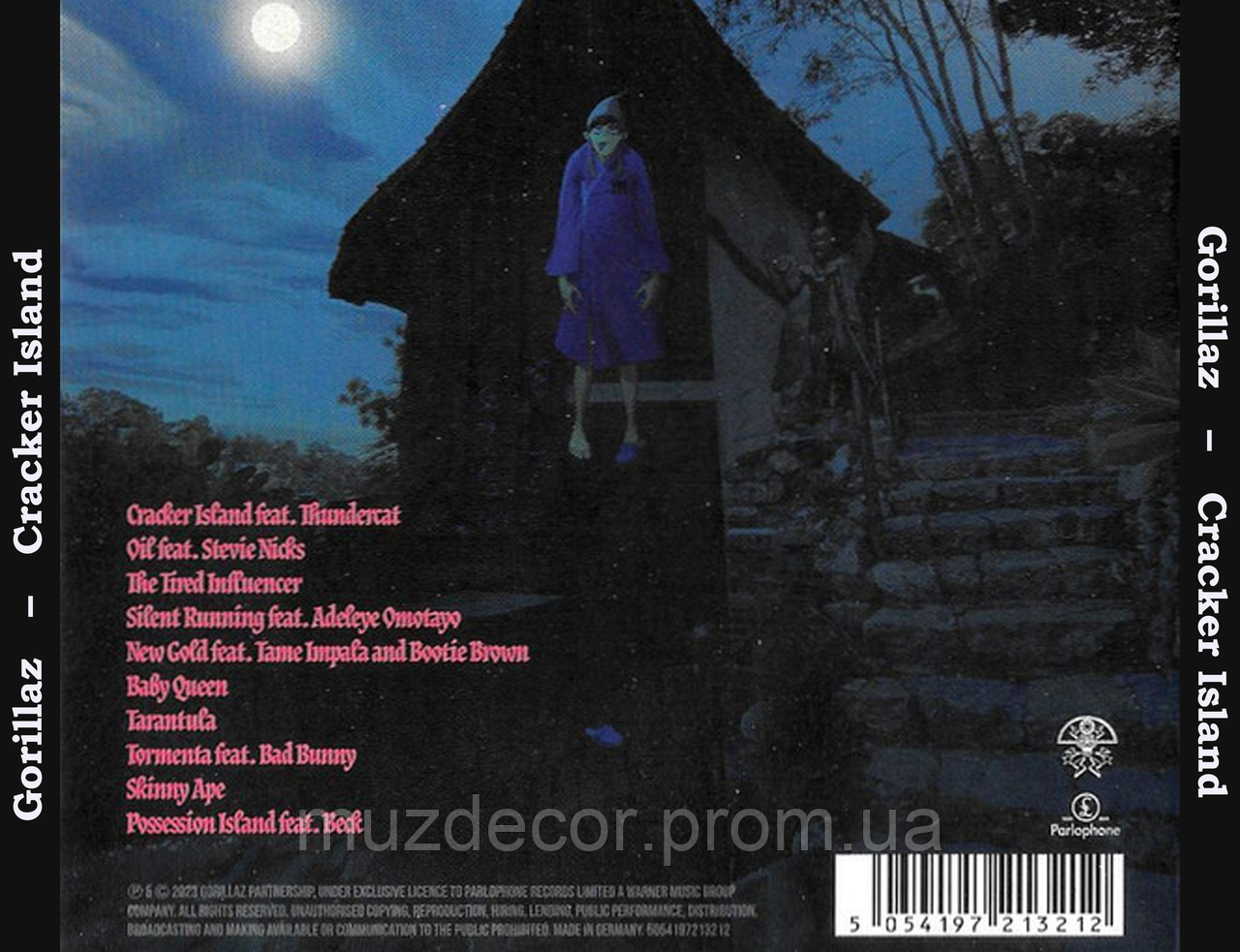 Gorillaz - Cracker Island (Deluxe) - 2023, AUDIO CD (CD-R) (ID ...