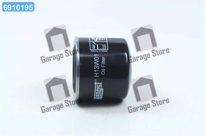 Фильтр масляный двигателя OPEL, KIA, MITSUBISHI (пр-во Hengst) H13W01 ...