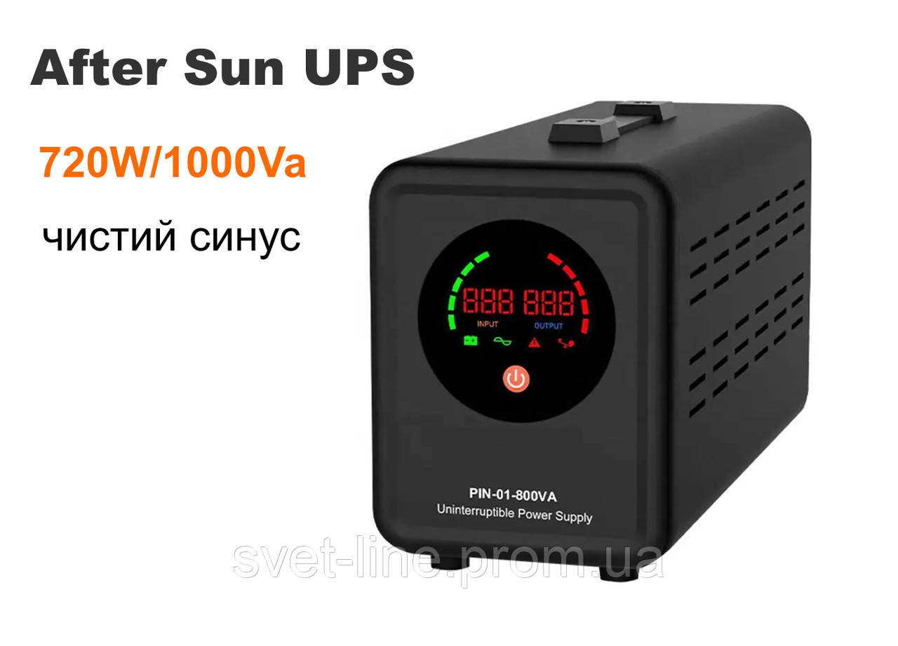 Безперебійник 700W/1000Va (UPS з чистим синусом) інвертор ДБЖ із ...