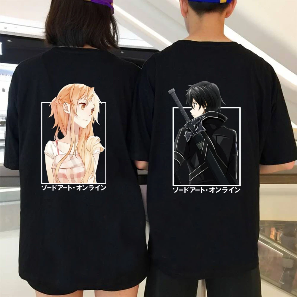 Парные Футболки Аниме "Мастера Меча Онлайн - Sword Art Online" — Купить ...