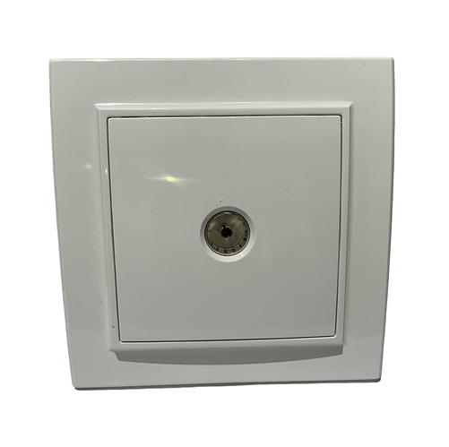 Розетка TV встраиваемая белая COMFORT ТМ LUMANO (ID#1782824270), цена: 91 ₴, купить на Prom.ua