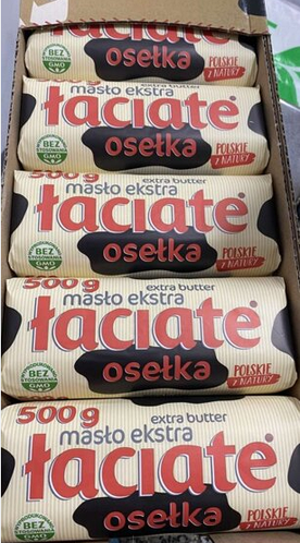 Купить Масло Laciate Maslo Extra Oselka 83% 500 г Польша, цена 165 ...