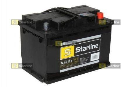 Купить Акумулятор 74AH/680A +P 12V 278X175X190 STARLINE BASL74P ...
