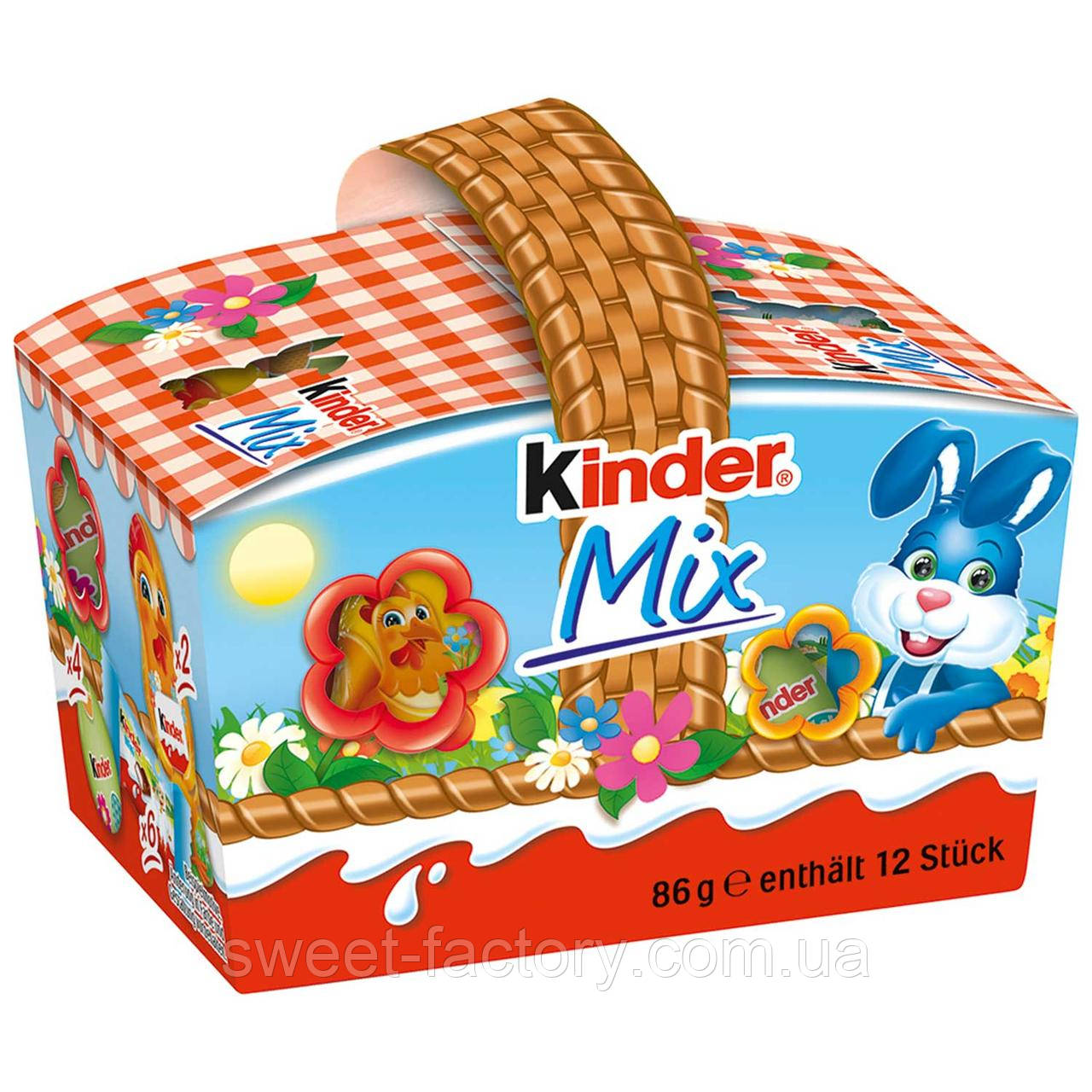 Великодній набір Kinder Mix Oster Minis Easter 12s 86g: продаж, ціна у ...