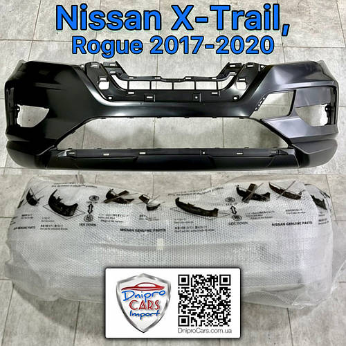 Nissan Rogue, X-Trail 2017-2020 бампер (Original) передний, 620226FL0H ...