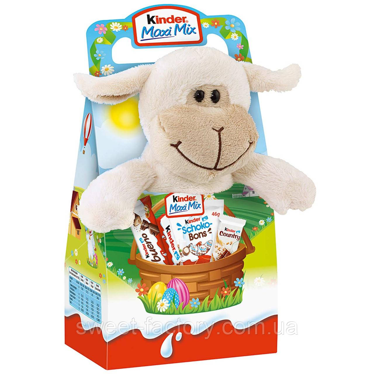 Kinder Maxi Mix з м'якою іграшкою Овечка 4s 133g: продаж, ціна у ...