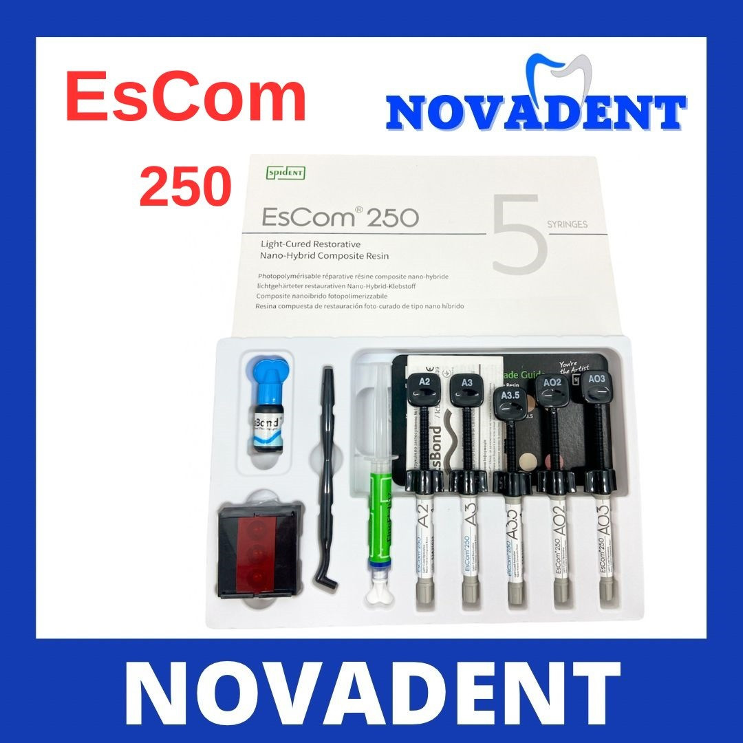 Купити EsCom 250 , ЕС ком , набір 5 шпр. ЕСКОМ SPIDENT А1;А2;А3;А3,5;В2 ...