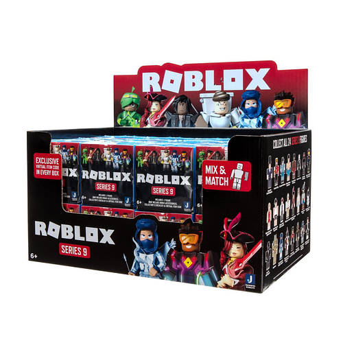 Игровая коллекционная фигурка Roblox Mystery Figures Blue Assortment S9 ...