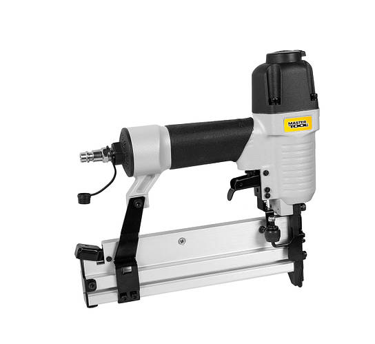 Купить Степлер пневматический MASTERTOOL 2в1 скоба 5.7х1х1.25 мм (16-40 мм) гвоздь 1х1.25 мм (10 ...