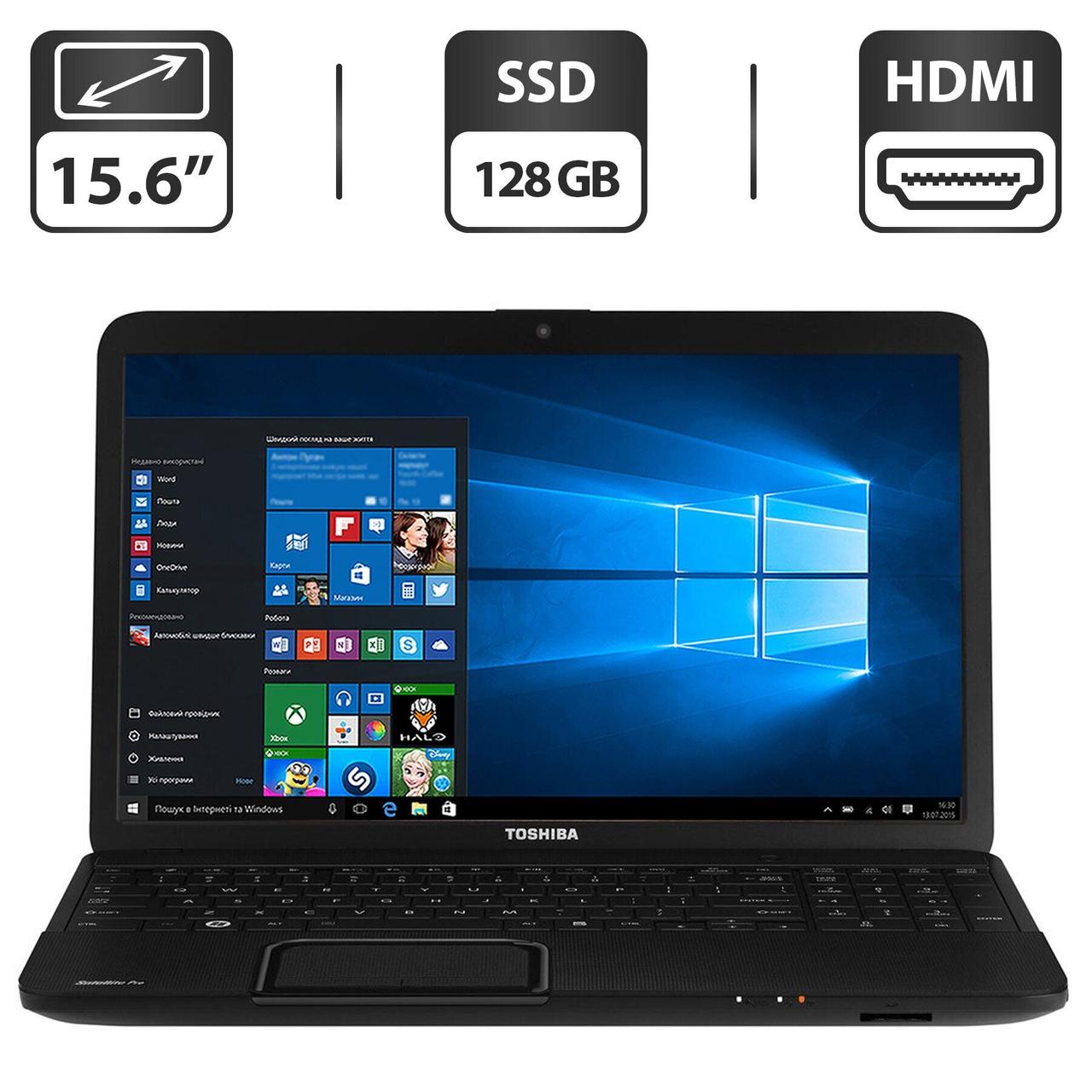 Ноутбук Б-клас Toshiba Satellite Pro C850-1LZ/ 15.6" (1366x768)/ Core ...