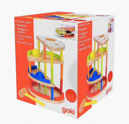 Купить Goki Сортер Трекбол с молотком 53901, Lala.in.ua, цена 994 грн ...