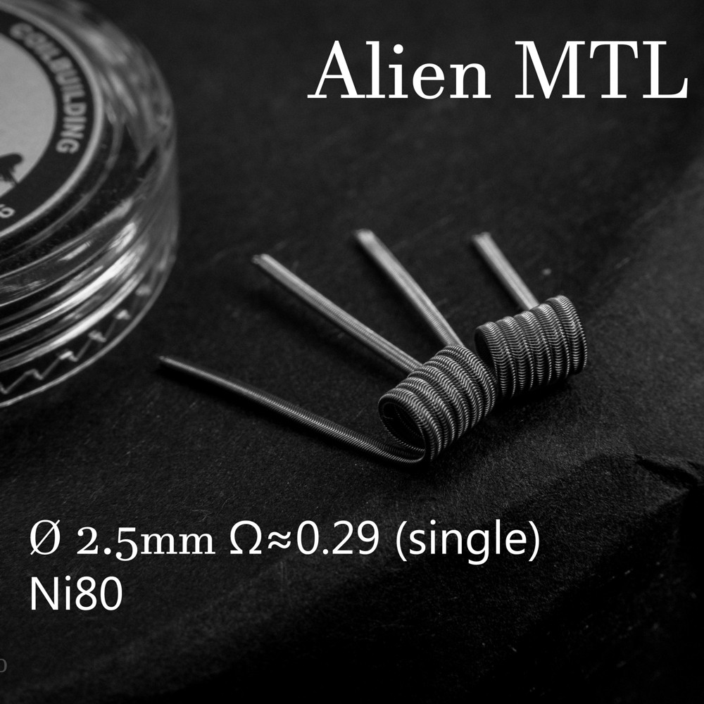 MTL Alien Coil 0.29Ω, цена: 65 ₴, купить на Prom.ua
