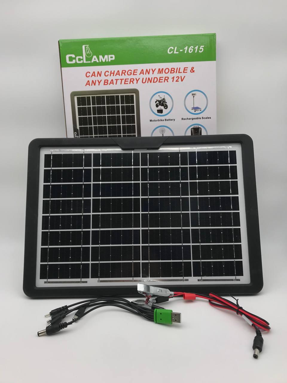 Купити Сонячна панель CCLamp CL-1615 Solar DL208, ціна 693.84 грн ...