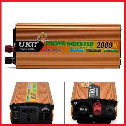 Купити Інвертор 12V-220V/2000W/USB UKC, ціна 1367 грн - Prom.ua (ID# 1783690262)
