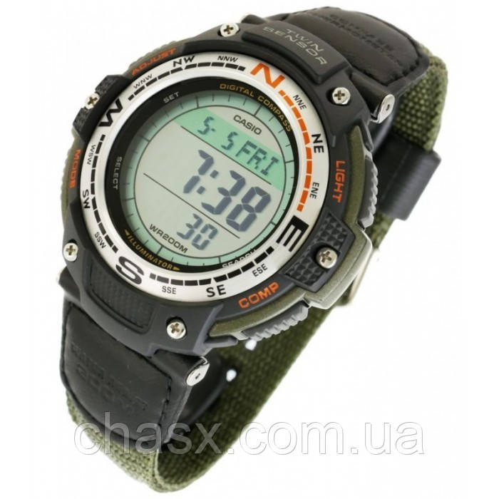 Купить Мужские часы Casio SGW-100B-3V, цена 3989.05 ₴ — Prom.ua (ID ...