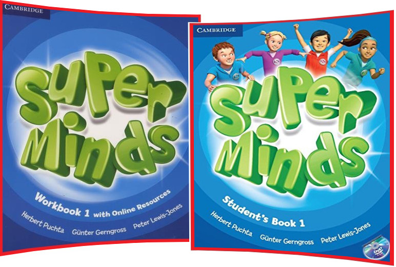 Купить Super Minds 1. Student's+Workbook. Комплект книг з англійської ...